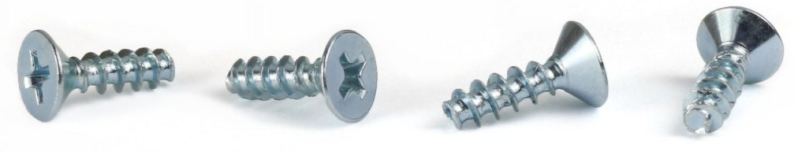 #4 x 5/16" Thread Forming Screws for Plastics (48-2) / Phillips / Flat ...
