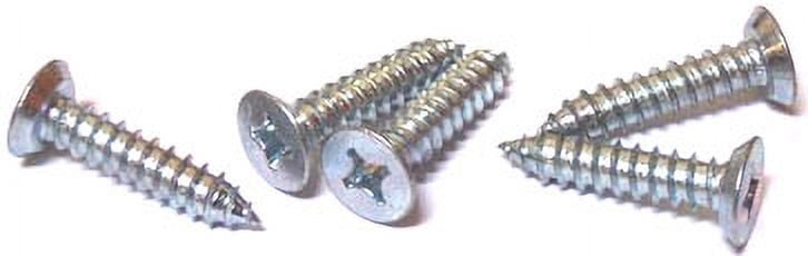 #4 x 5/16" Type AB Self-Tapping Screws / Phillips / Flat Undercut Head ...
