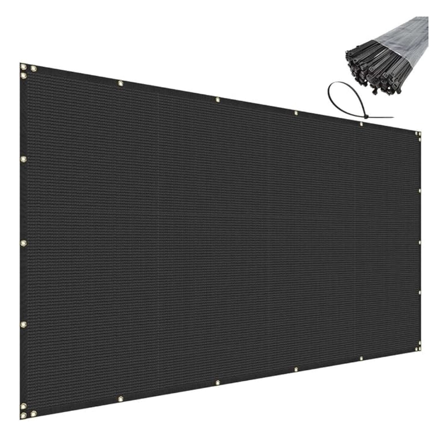4' x 50' Privacy Fence Screen Heavy Duty Windscreen Mesh Fencing Shade ...