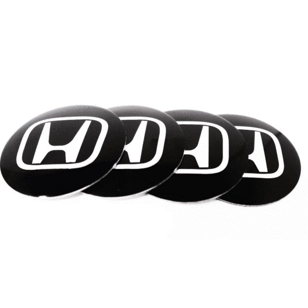 jdmotive, Honda Wheel Center Caps Stickers, Self Adhesive Decals, 4x ...