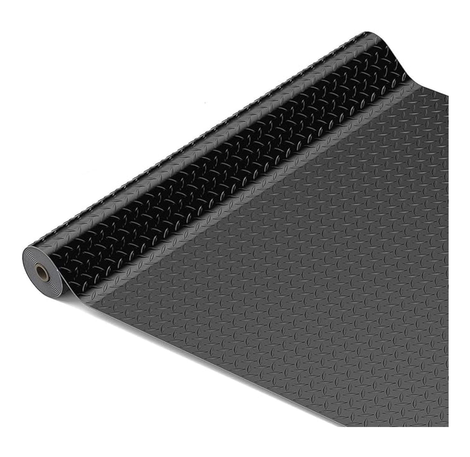 4 x 6 FT Garage Floor Mat, Heavy Duty Plate Rubber Parking Mat ...