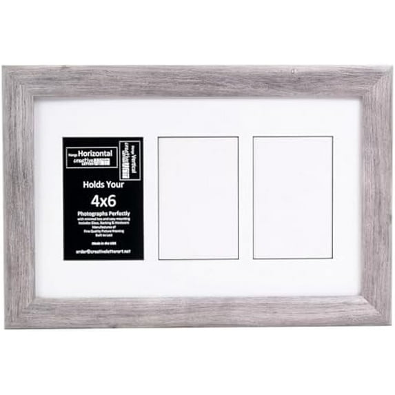 4” x 6” Multiple Opening Picture Frame Collage with 3 holes, Hamptons ...