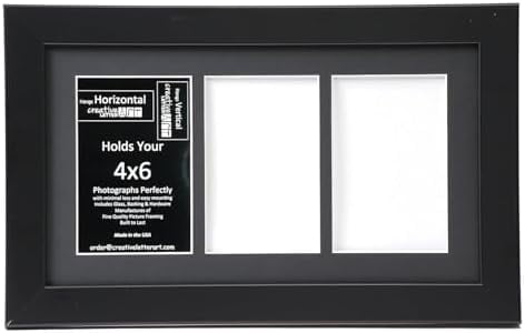 4” x 6” Multiple Opening Picture Frame Collage with 3 holes, Manhattan ...