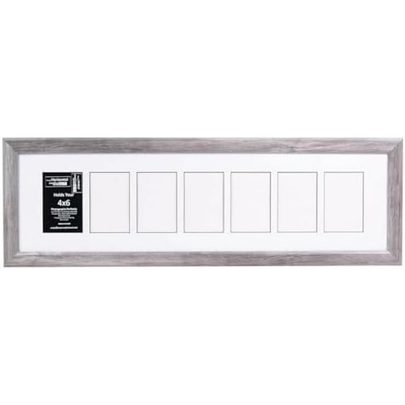4” x 6” Multiple Opening Picture Frame Collage with 7 holes, Hamptons ...