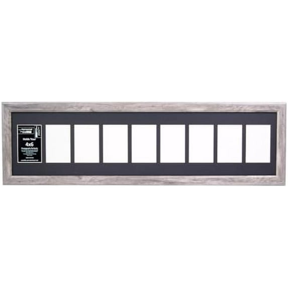 4” x 6” Multiple Opening Picture Frame Collage with 9 holes, Hamptons ...