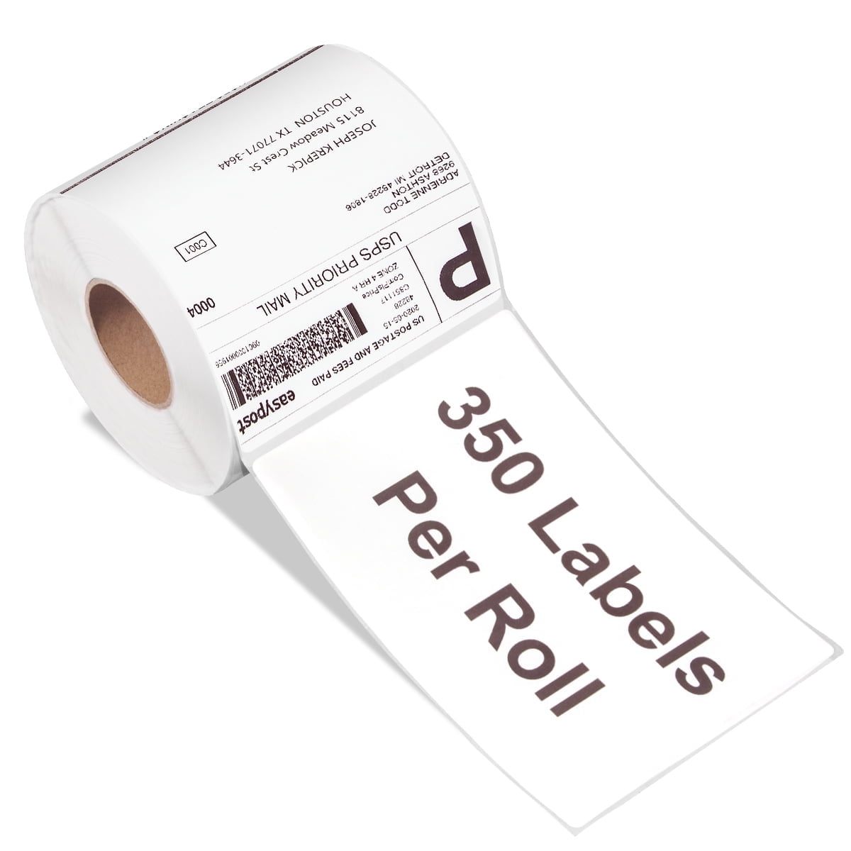 4" x 6" Thermal Shipping Labels, 350 Blank Self-Adhesive Labels ...