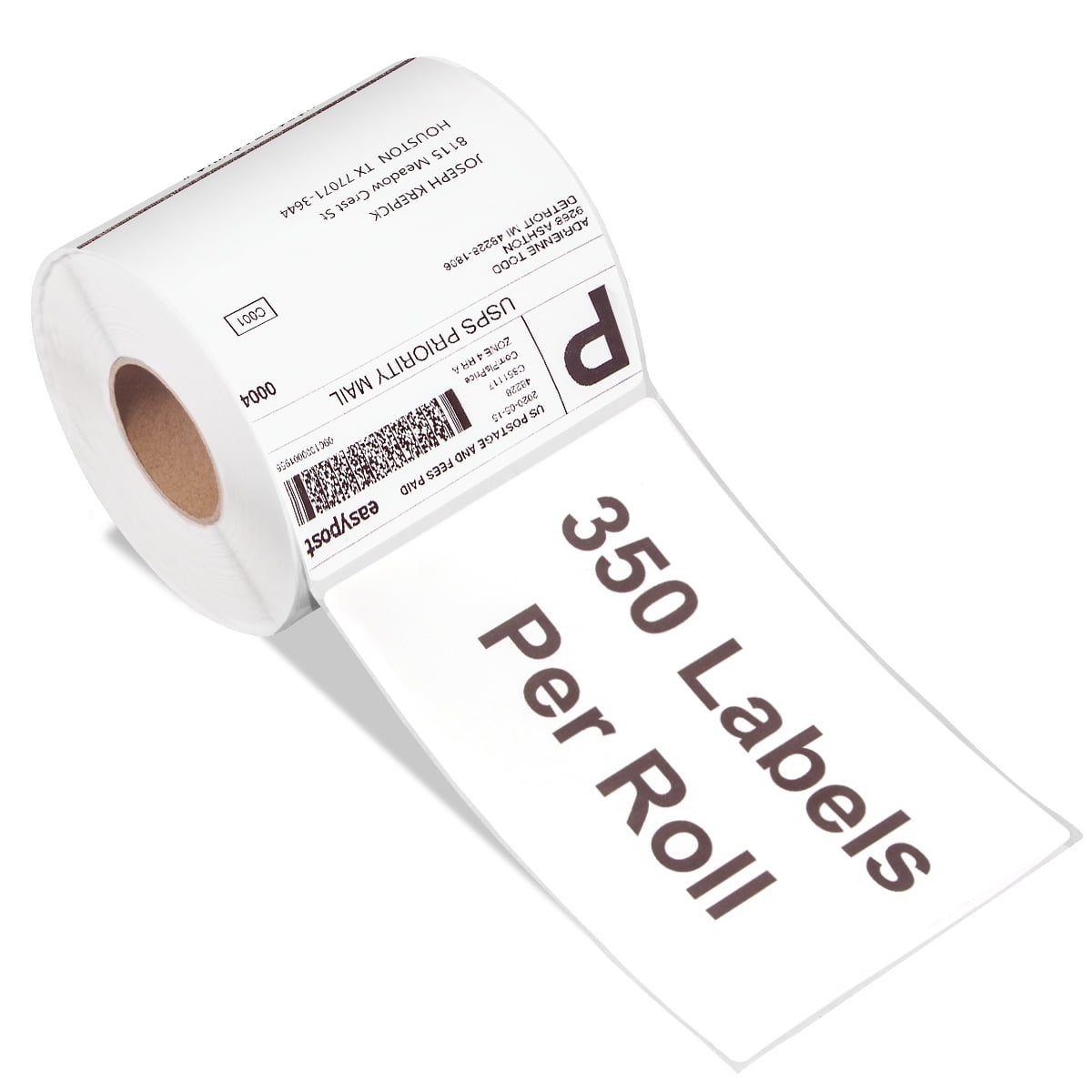 4" x 6" Thermal Shipping Labels, 350 Blank Self Adhesive Labels ...