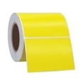 4" x 6" Thermal Transfer Labels, Yellow Color Shipping Coding Labels ...