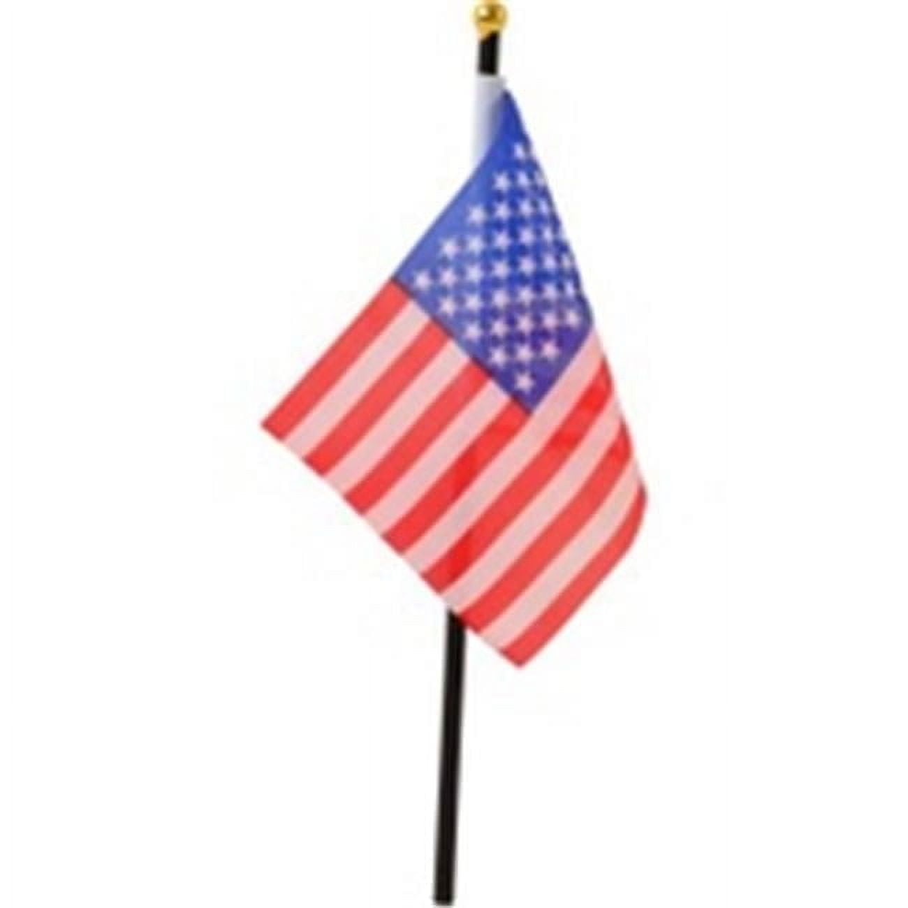 4 x 6 USA Flags Cloth, Poly Cotton - Walmart.com