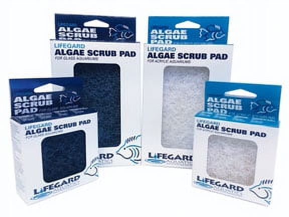 Lifegard Aquatics 4-Inch by 6-Inch White Algae Pad - Walmart.com