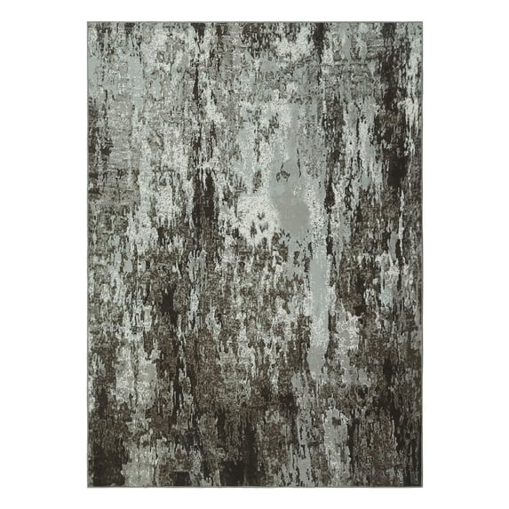 4 x 6 ft Polyester Velvet Towel Dark Brown Rectangular Hallway Bathroom ...