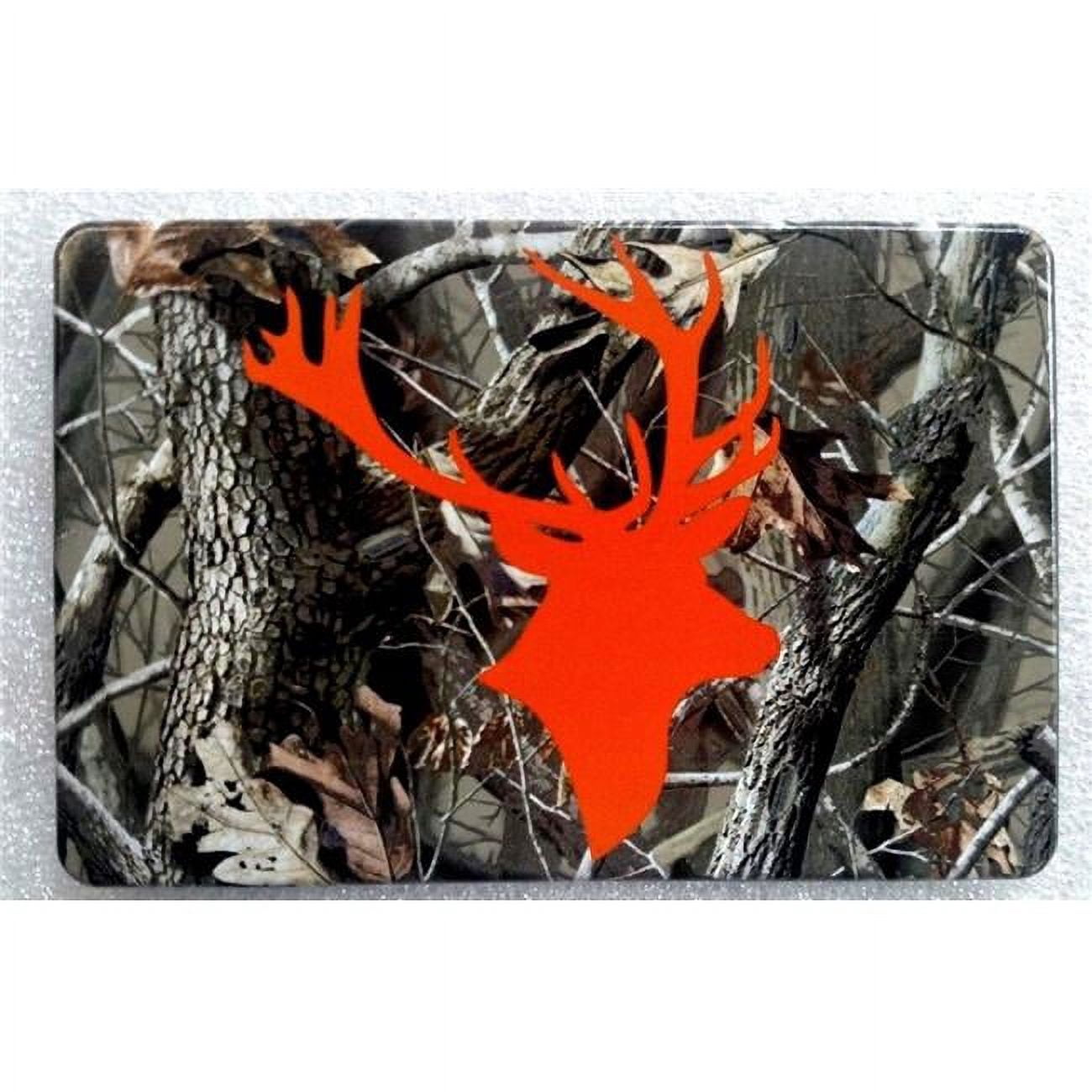 4 x 6 in. Camo Buck Head UV Resistant Trailer Hitch Cover - Walmart.com