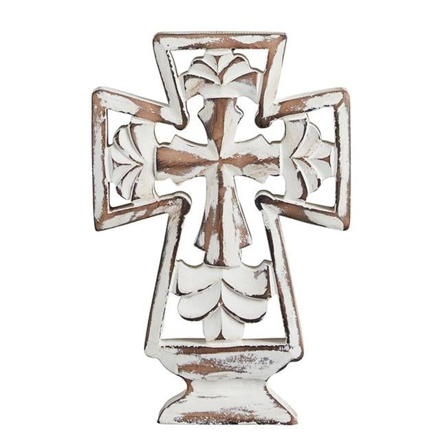4 x 6 in. Ornate Cut Carved Wall Cross - Walmart.com