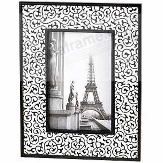 4 x 6 in. Stark Frame White & Gray - Walmart.com
