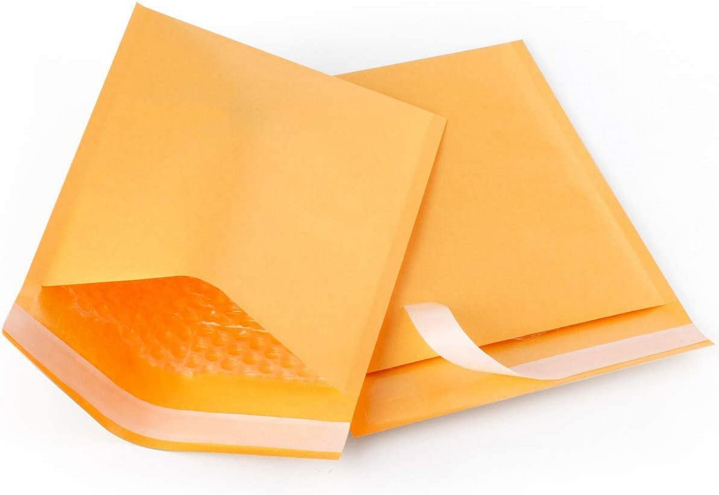 4 x 8 Inch #000 Economic Grade Kraft Bubble Padded Envelopes Mailers ...