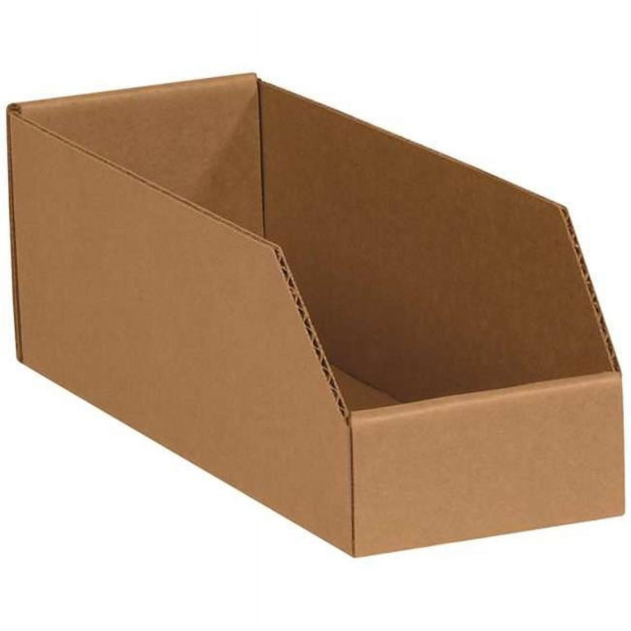 4 x 9 x 4.5 in. Kraft 200 ECT-32 Corrugated Bin Boxes Case, Pack of 50 ...