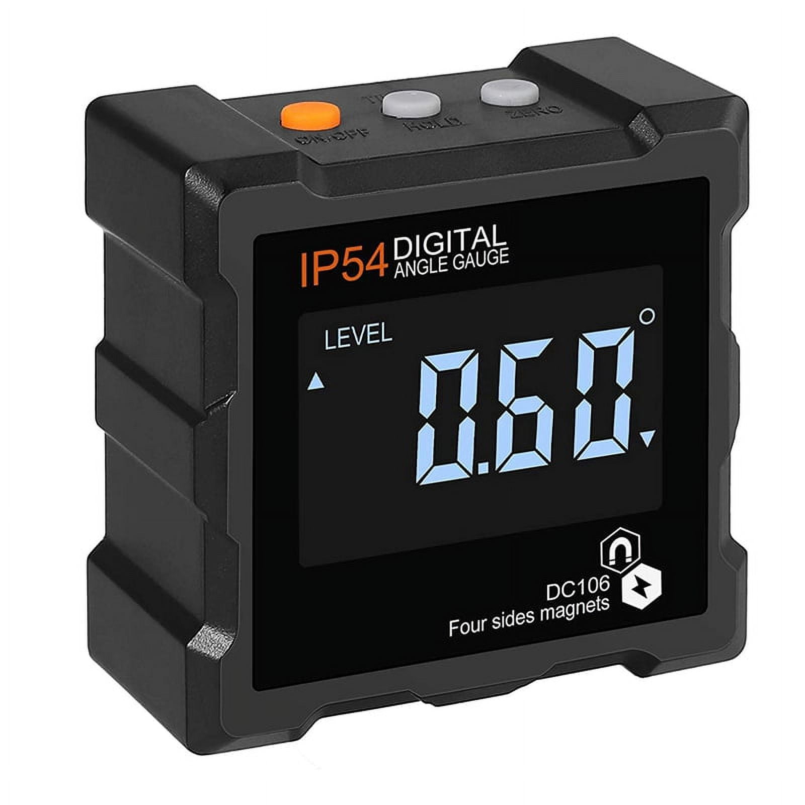 4 x 90 Degrees(0-360 Degrees)Digital Electronic Magnetic Angle Gauge ...