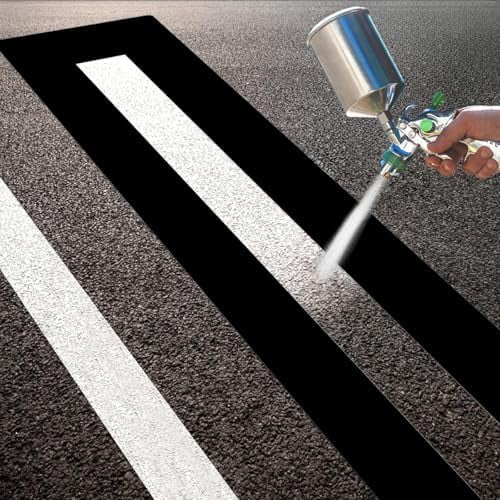 4 x 92 Inch Parking Lot Line Stencil, Foldable Pavement Straight Line ...