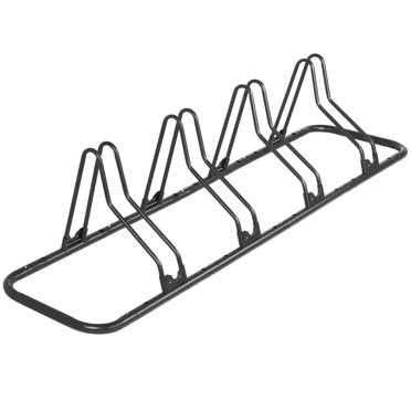 Costway Indoor Free-Standing Bike Holder - Double Stationary Storage ...