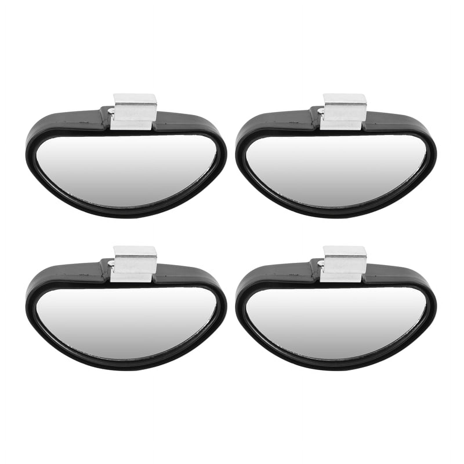 4 x Dead Angles Mirrors Adjustable Wide Angle for Car Van Towing ...
