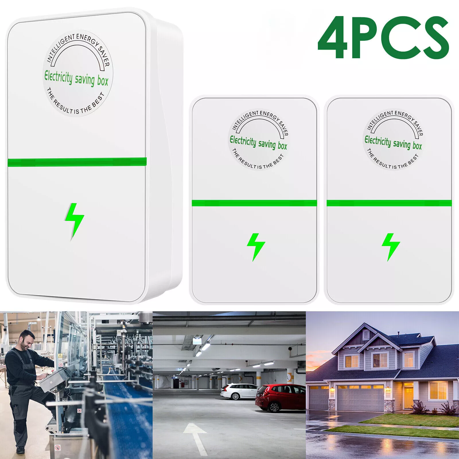 4 x Energy Saving Device New Elon Musk 90V-250V Stop-Watt Energy Saver ...