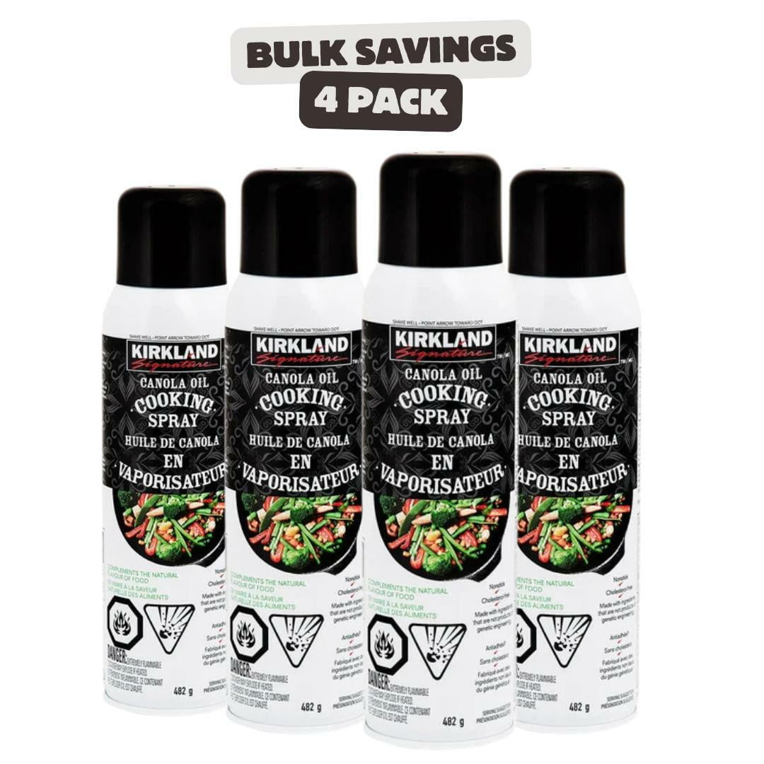 4 x KS Canola Oil Cooking Spray - Walmart.com