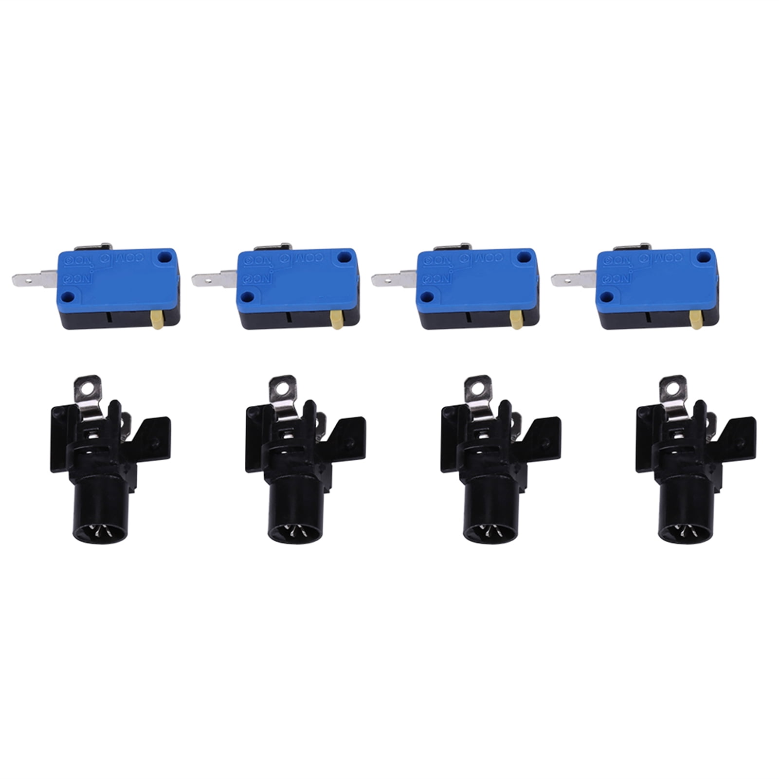 4 X Led Start Push Button Kit Part 1 Player 2 Player Led Coin Buttons For Arcade