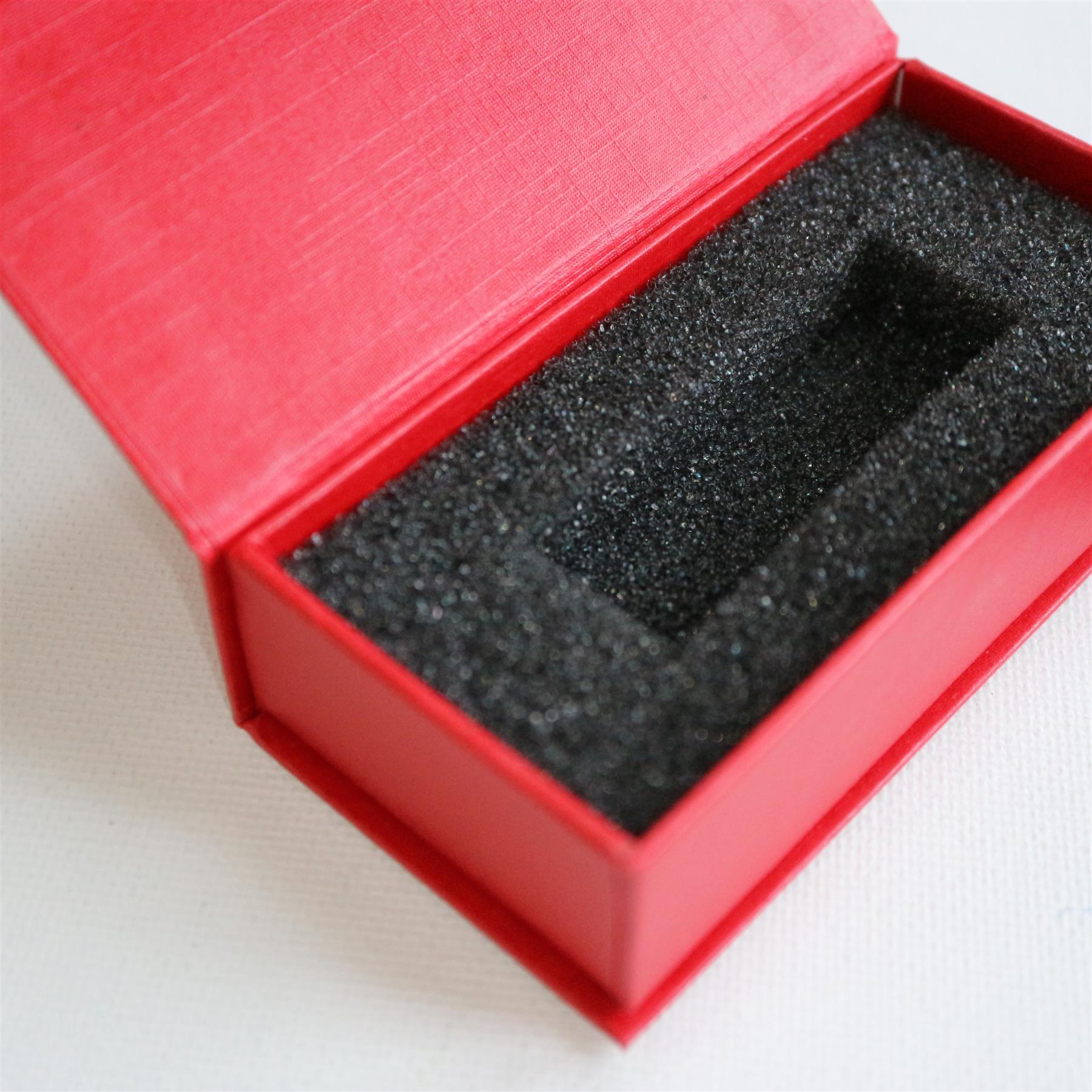 4 x Magnetic USB Presentation Gift Boxes, RED, flash drives, removable ...