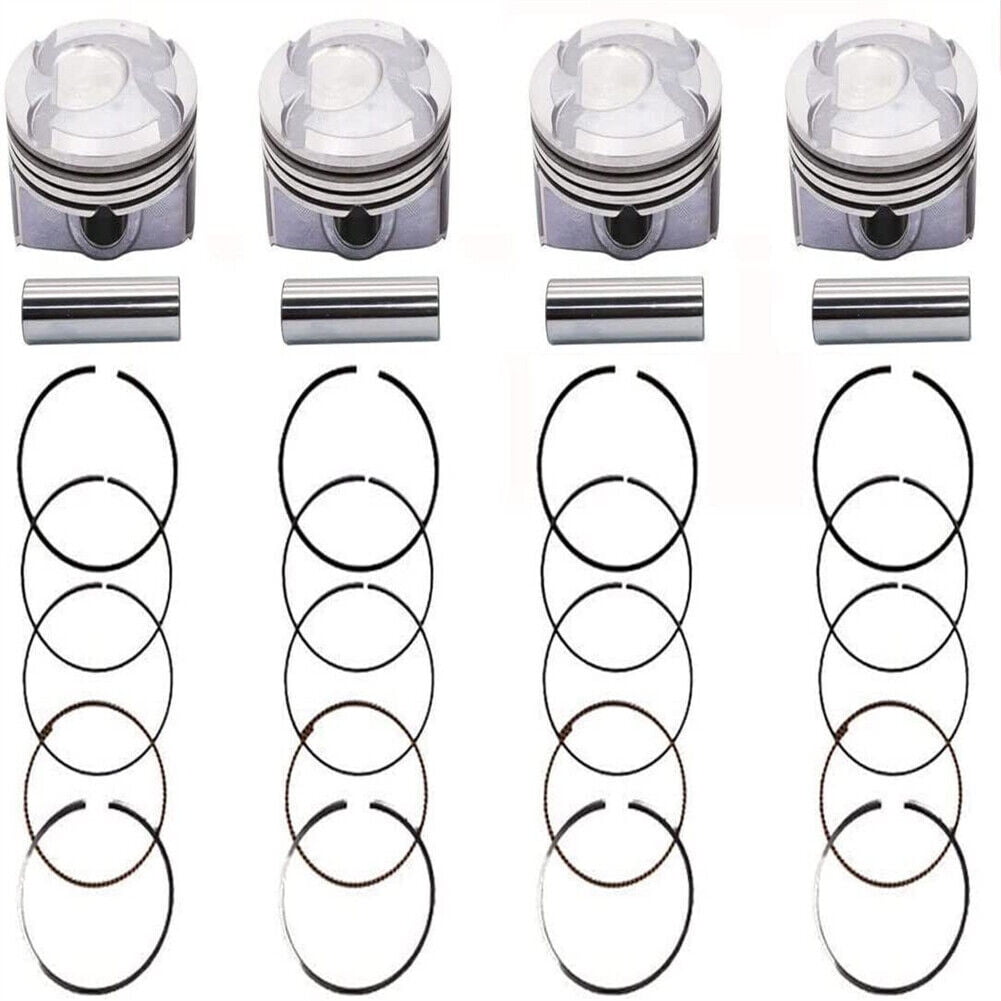 4 x Piston and Rings Kit Fit For Kia Soul Forte Forte5 Forte Koup 2.0L ...