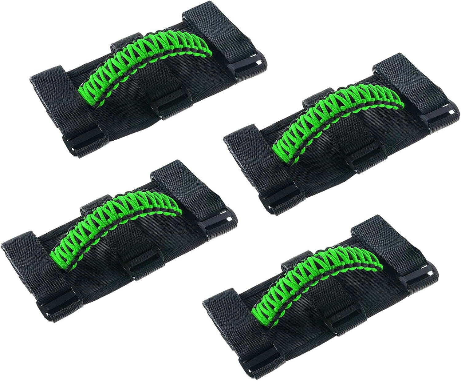 4 x Roll Bar Grab Handles Grip Handle for Jeep Wrangler CJ YJ TJ JK JKU ...