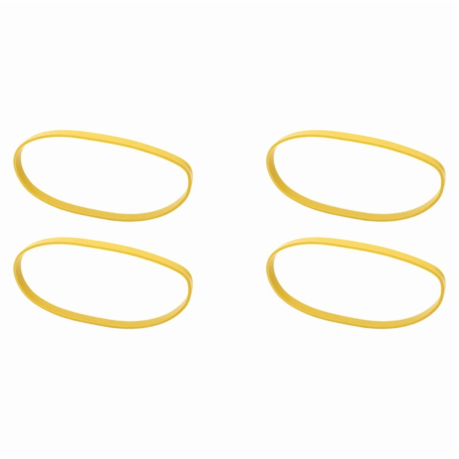 4 x Rubber Tire Band-Yellow - Walmart.com