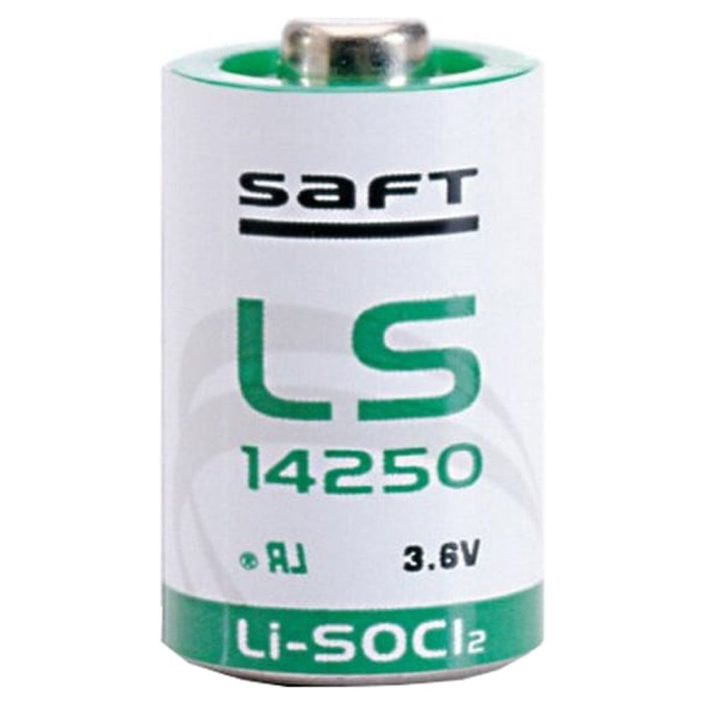 4 x Saft LS14250 (ER14250) 3.6 Volt 1/2 AA Lithium Batteries (1200 mAh ...