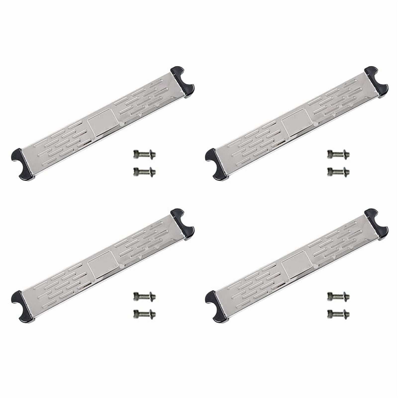 4 x ladder pedal 8 x fixing screws(random)-Silver - Walmart.com