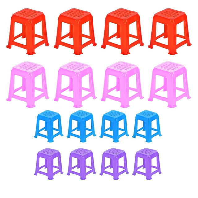 4 x red paint stands 4 x pink paint stands 4 x blue paint stands 4 x ...