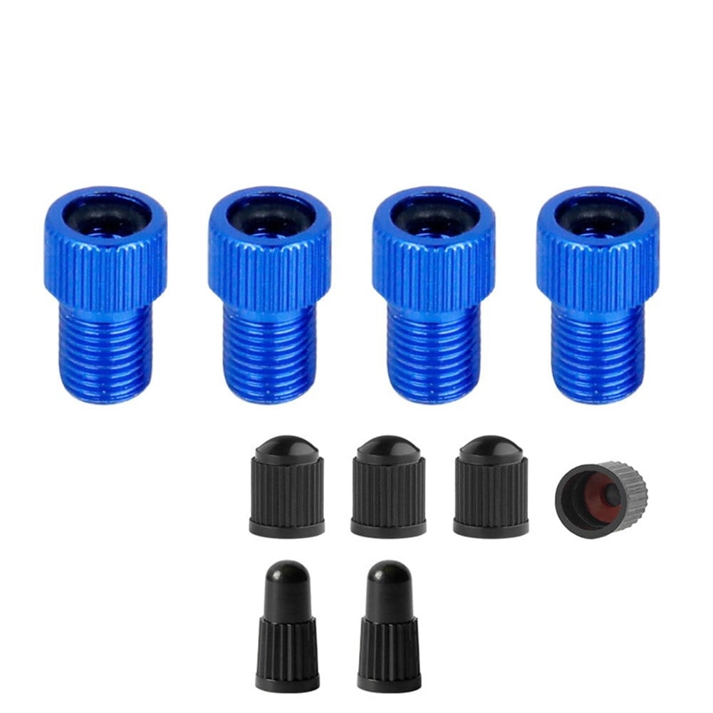 4 x valve adapter presta to-schrader converter road bike cycle bicycle ...