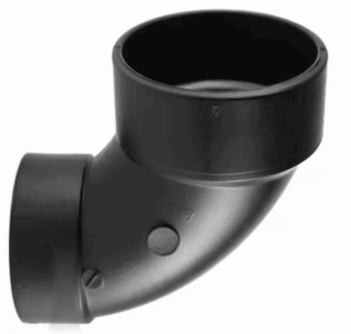 4"x3" ABS DWV 90 Reducing Closet Elbow (Hub x Hub) - Walmart.com