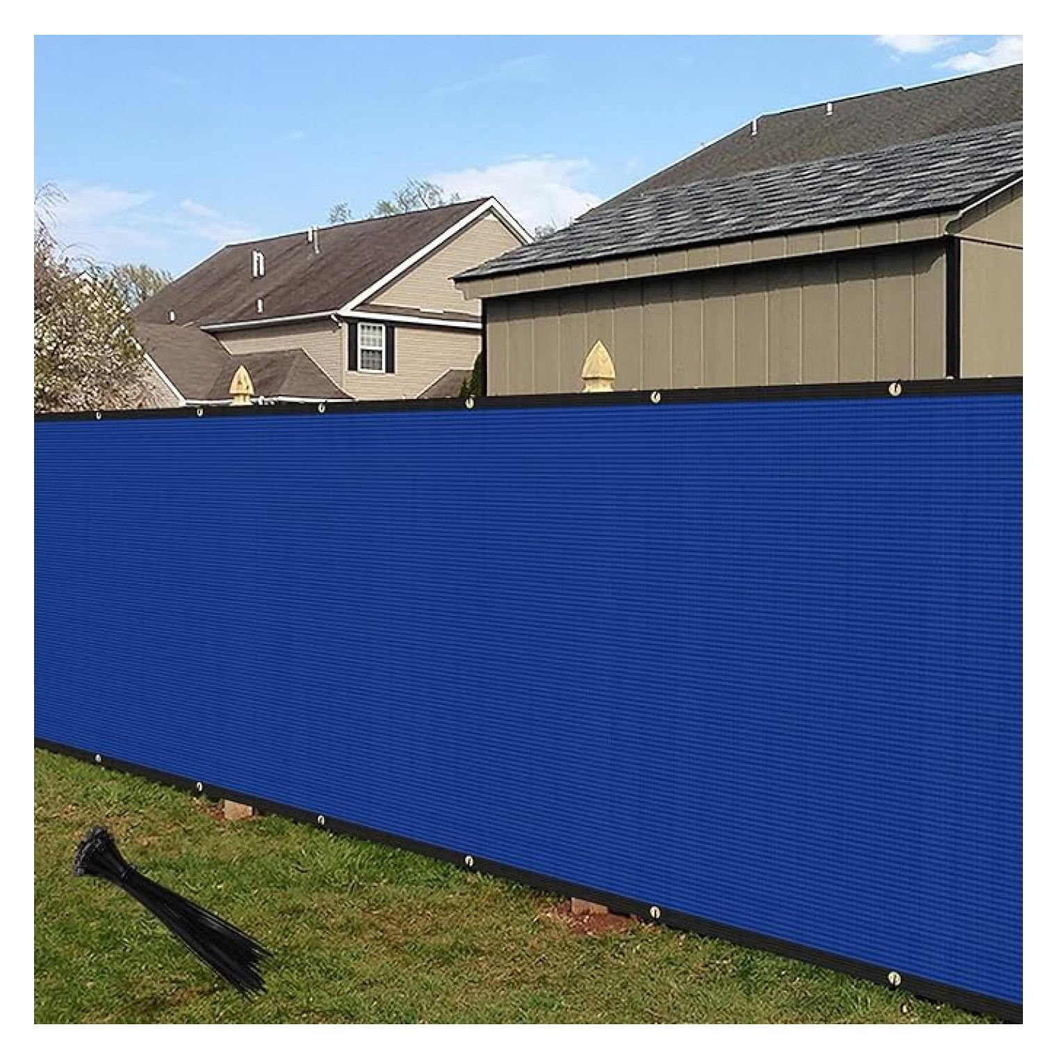 4'x49' Privacy Fence Screen Windscreen with Copper Grommets, Fit for ...