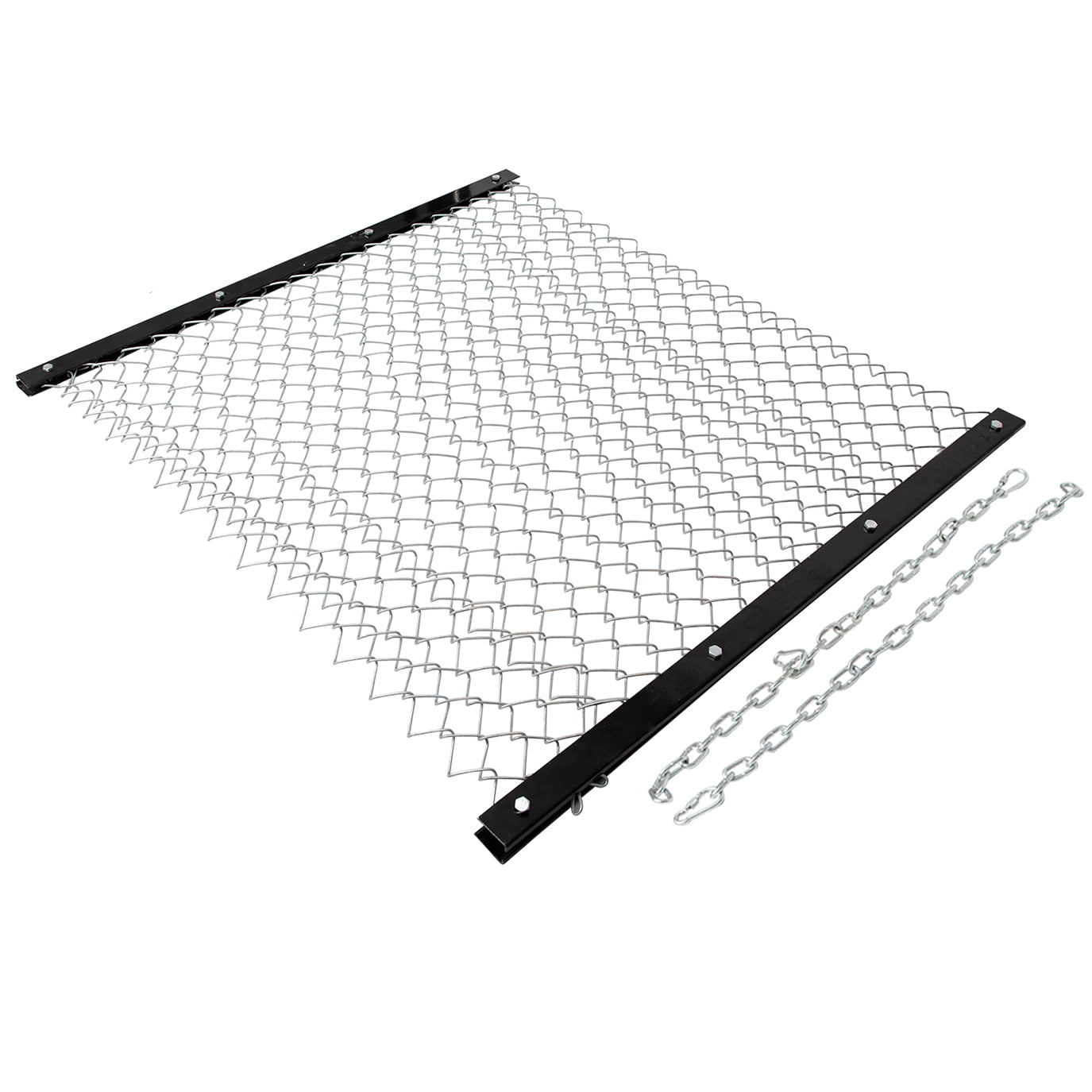 4'x5' ATV Drag Harrow, Chain Rake Harrow Tractor Attachment for ...