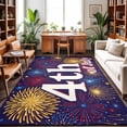 4'x6' Area Rugs, 4th of July Indoor Outdoor Area Rug for Living Room ...