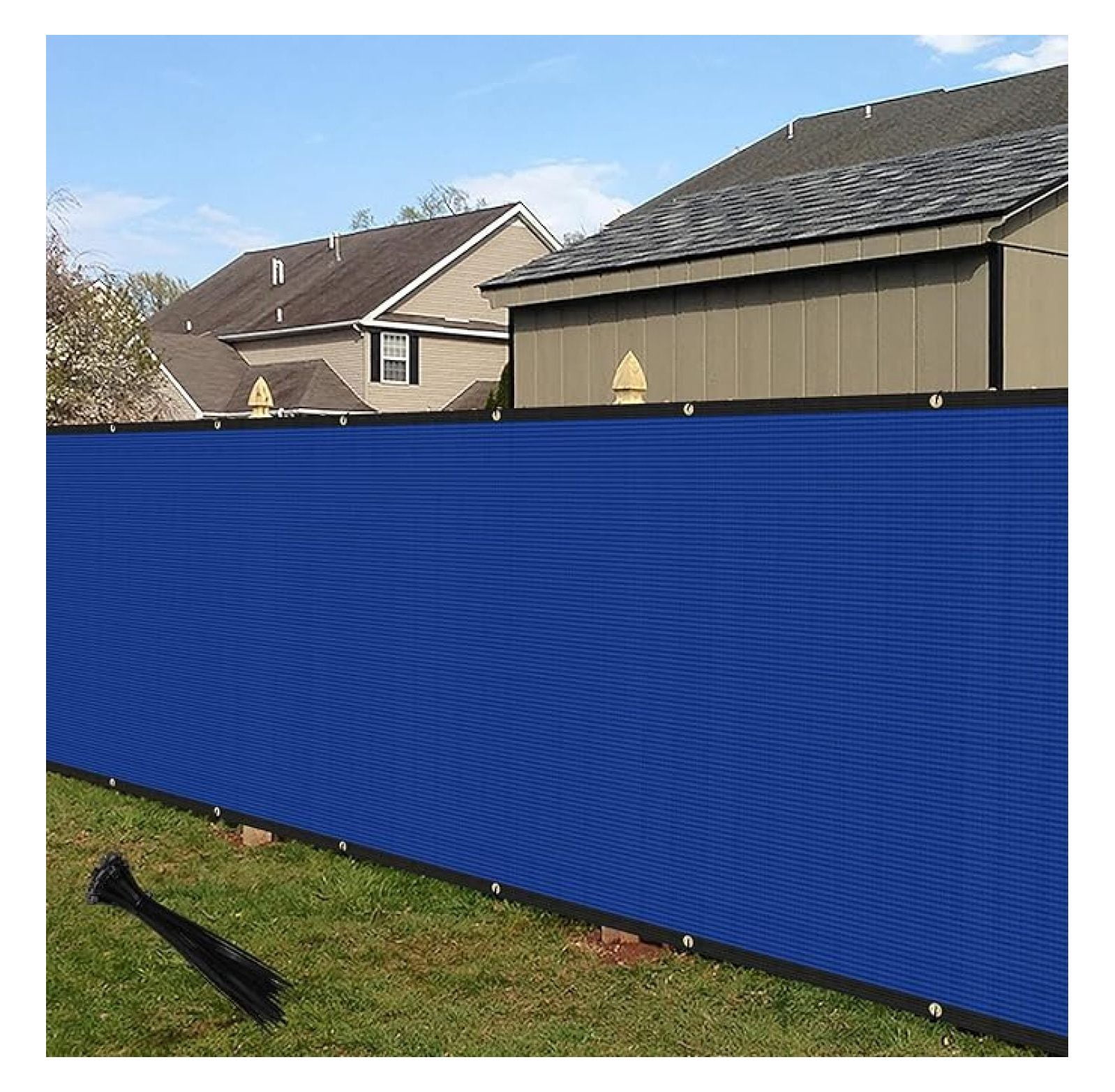 4'x67' Privacy Fence Screen Windscreen with Copper Grommets, Fit for ...