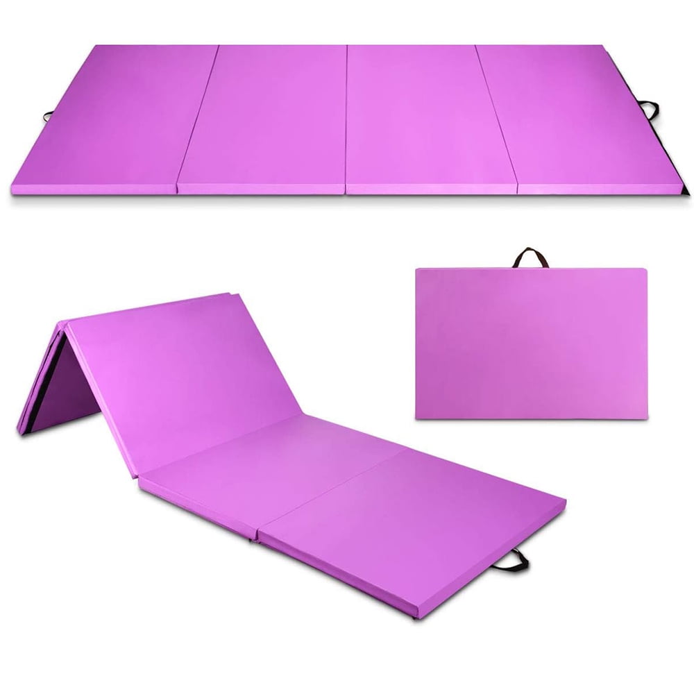 4'x8' Gymnastics Mat, 2"Thick Folding Tumbling Mat, Foldable Gym Mat ...