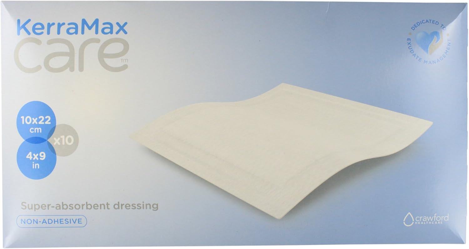 4"x9" Super Absorbent Wound Dressing (PRD500-120) – Absorbs Exudate and ...