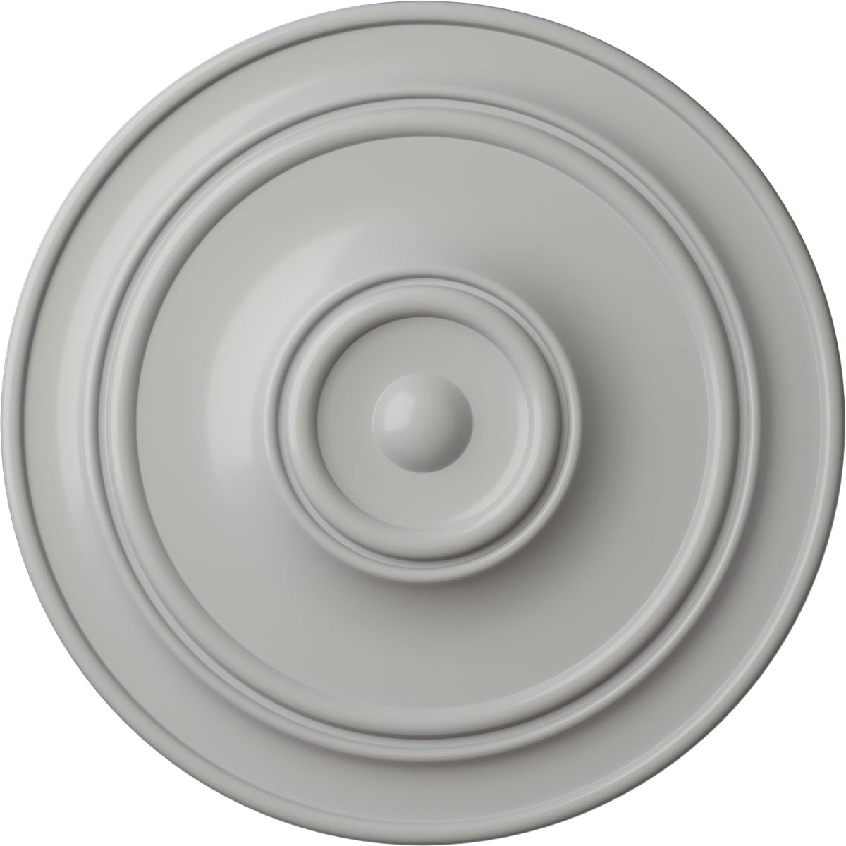 40 1/4"OD x 3 1/8"P Small Classic Ceiling Medallion (Fits Canopies up ...