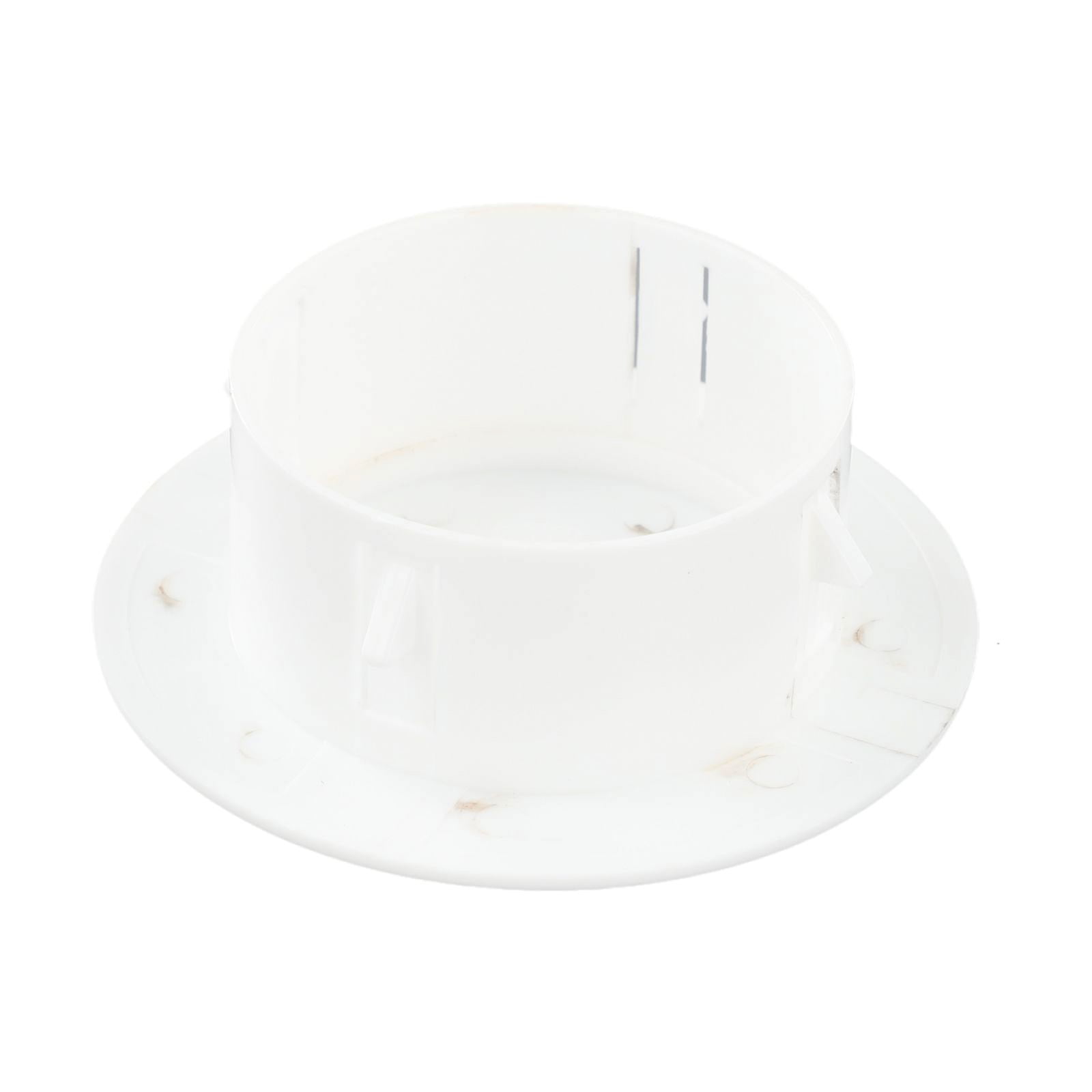 40-100mm Decorative Wall Hole Cover Protective Vents Decor Cap Plastic ...