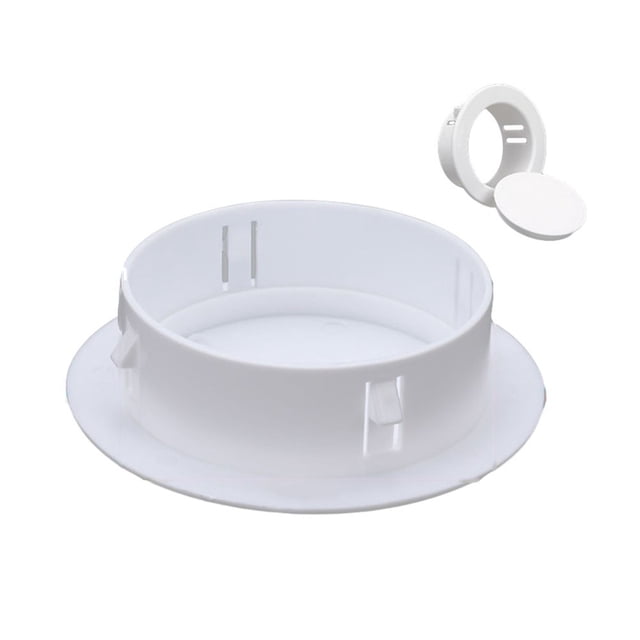 40-100mm Decorative Wall Hole Cover Protective Vents Decor Cap Plastic ...
