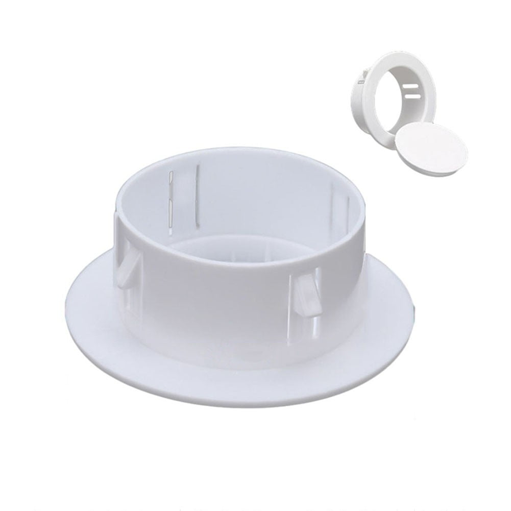 40-100mm Decorative Wall Hole Cover Protective Vents Decor Cap Plastic ...
