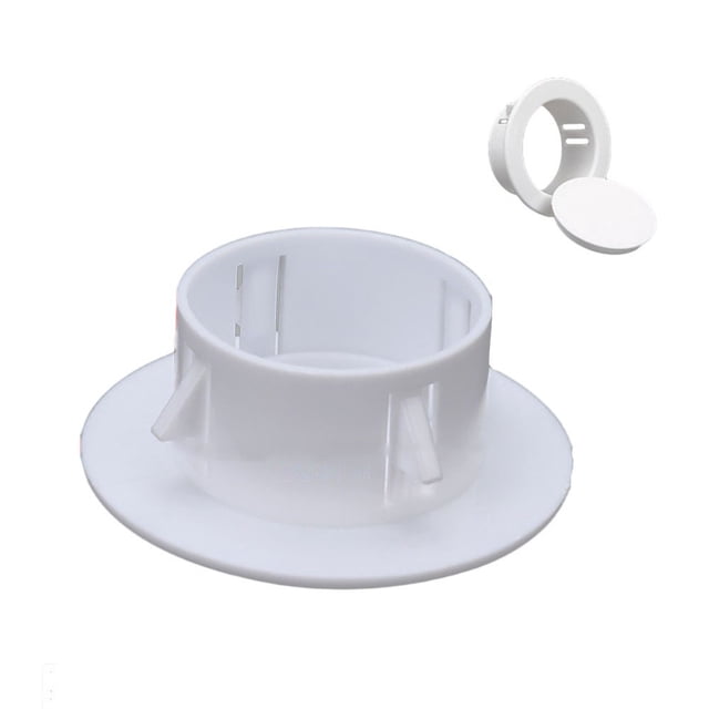 40-100mm Decorative Wall Hole Cover Protective Vents Decor Cap Plastic ...