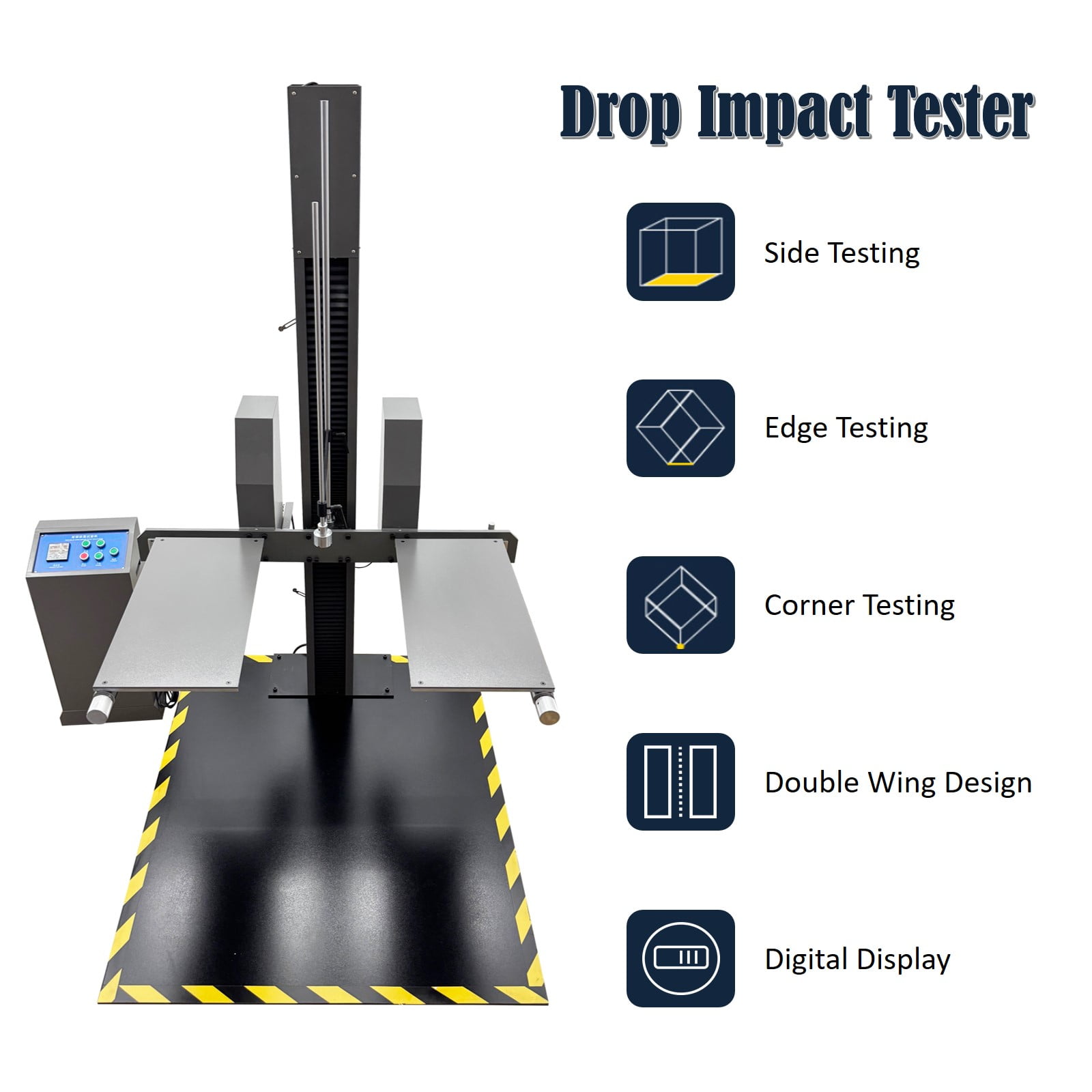 40-150CM Double-Wing Drop Testing Machine Column Packaging Box Drop ...