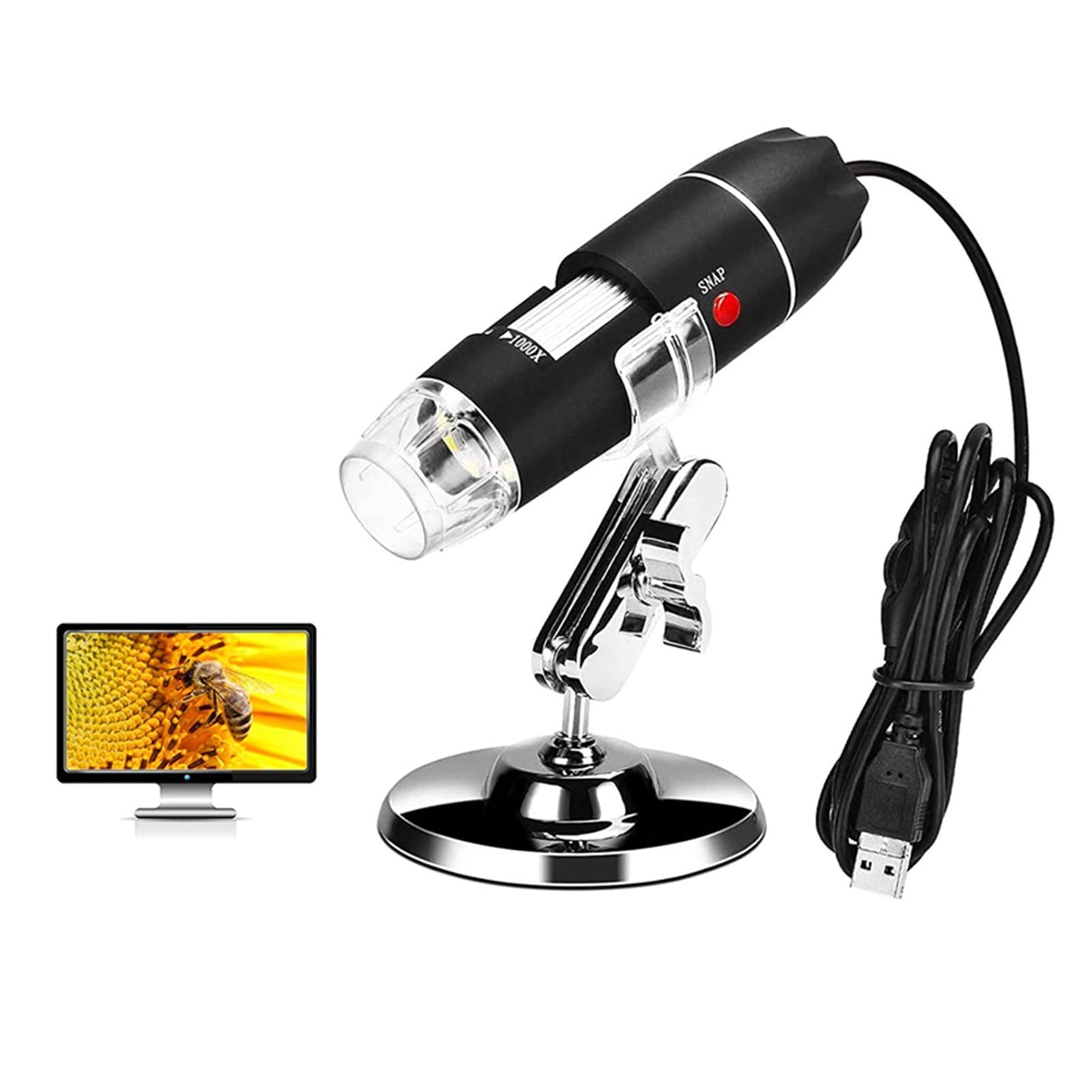 40-1600X USB Microscope Digital Microscope Magnification Microscope ...
