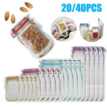 Ziploc Marinade Bags, Expandable Bottom with Easy Open Tabs, Half ...